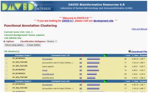 How To Use David For Functional Annotation In Biomarker Studies
